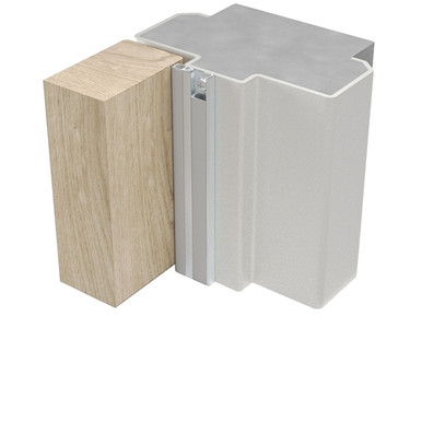 Lorient LAS7001 si Slimline Perimeter Seal Long Single Door Set Black ...