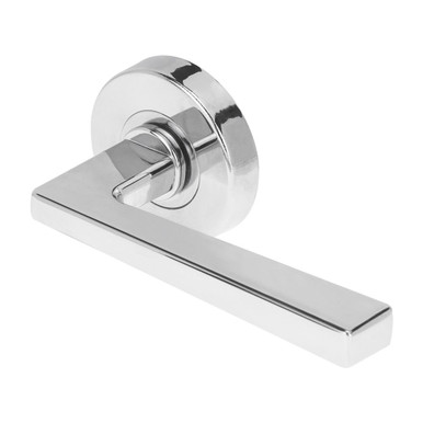 Lockwood Velocity® VSR1/28 Small Rose Passage Lever Set - 28 Hakea Lever