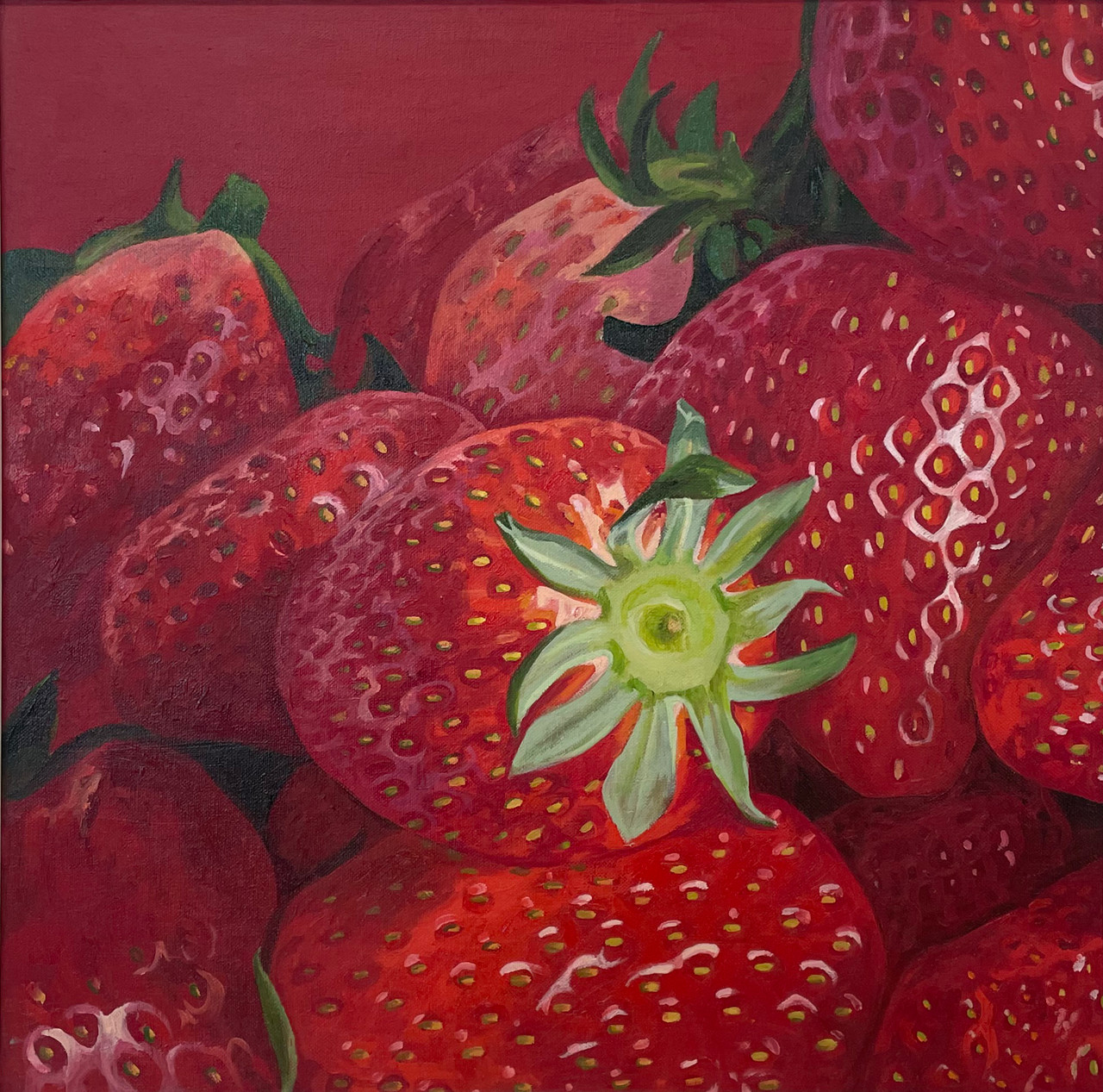 Strawberries Part 1 - Hannah Bruce Art