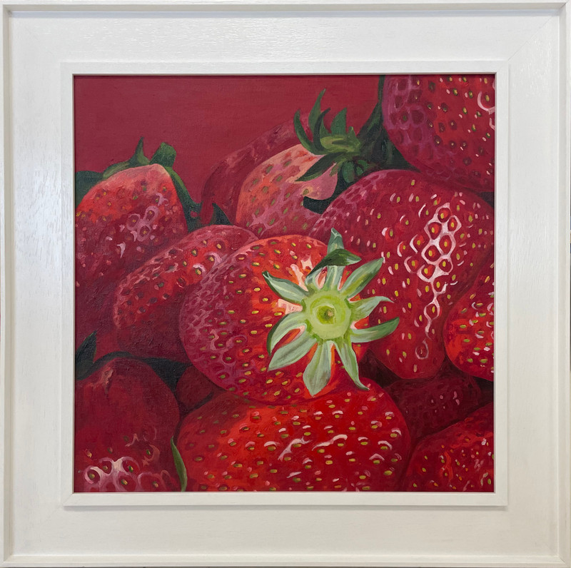 Strawberries Part 1 - Hannah Bruce Art