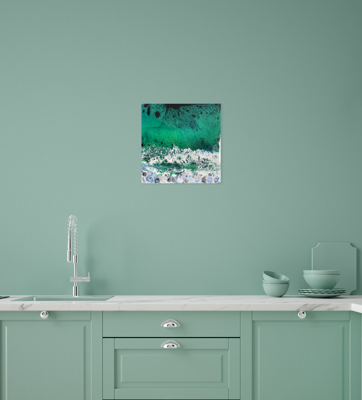 Resin Ocean seaside Pebble effect