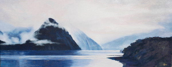 Milford Sound Painting NewZealand