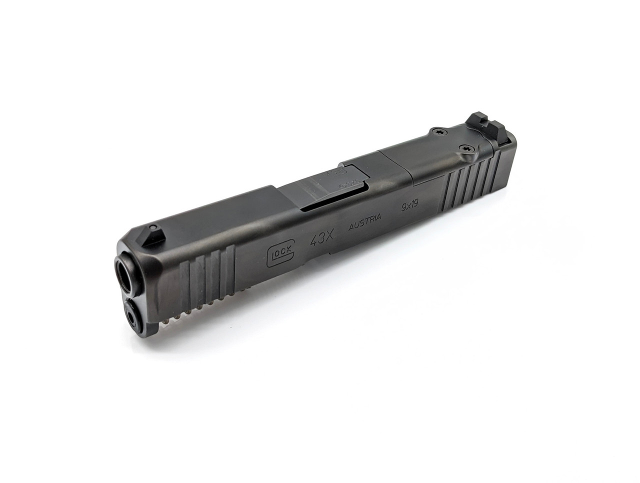 G43X MOS / 9mm Complete Slide Black - Lucas Tactical LLC