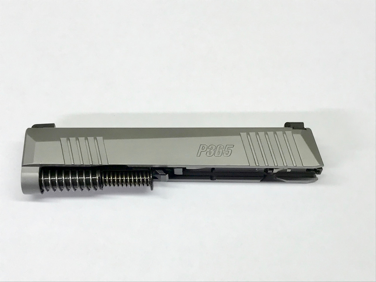 Complete Factory Sig P365 Silver 9mm Slide - Lucas Tactical LLC