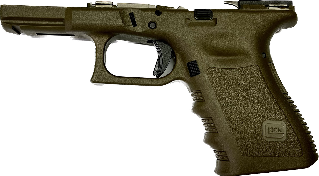 G19 / 9mm Gen 3 OD GREEN Complete Frame / Lower - Lucas Tactical LLC