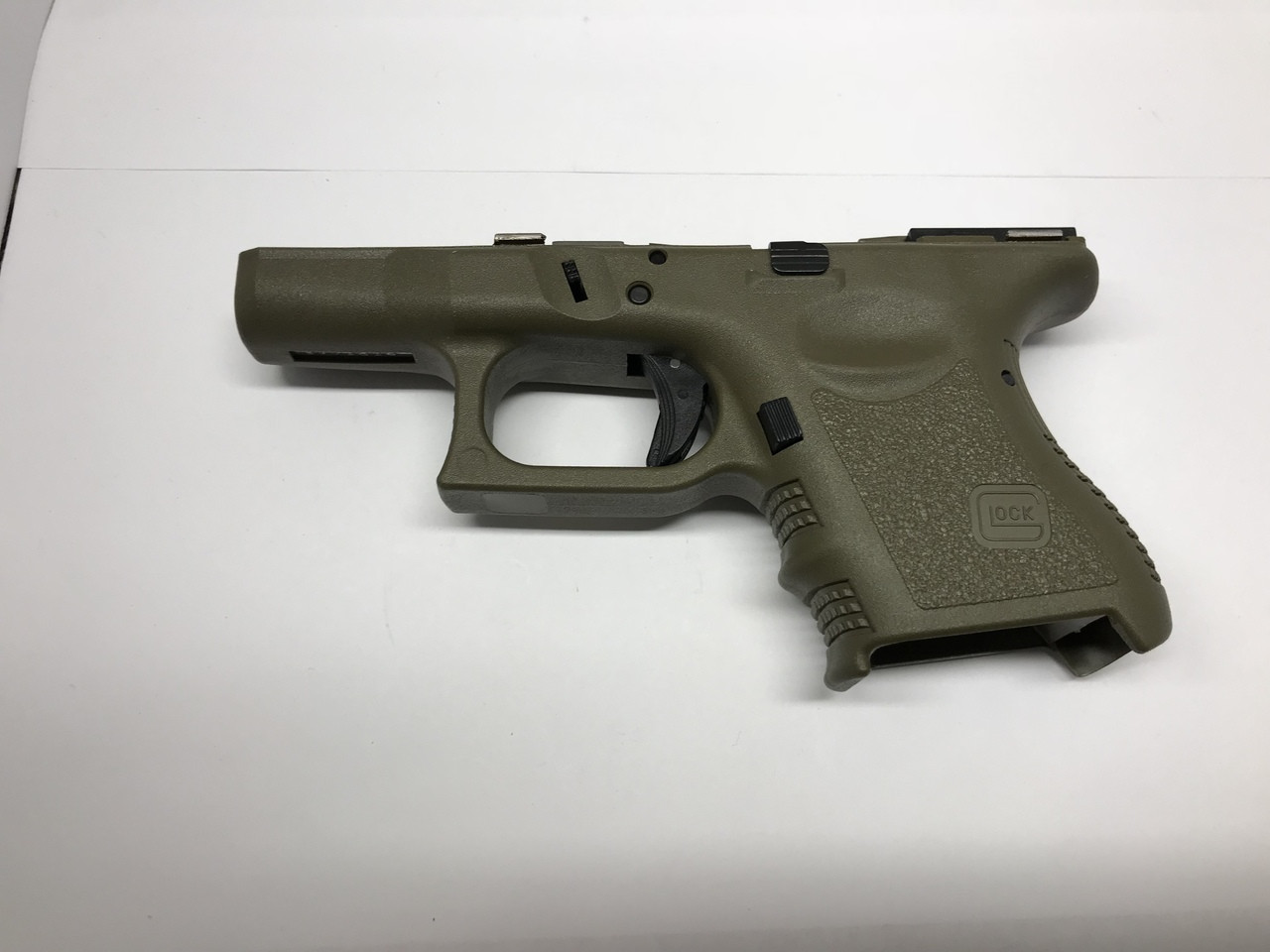 G26 / 9mm Gen 3 Complete Frame / Lower OD Green - Lucas Tactical LLC