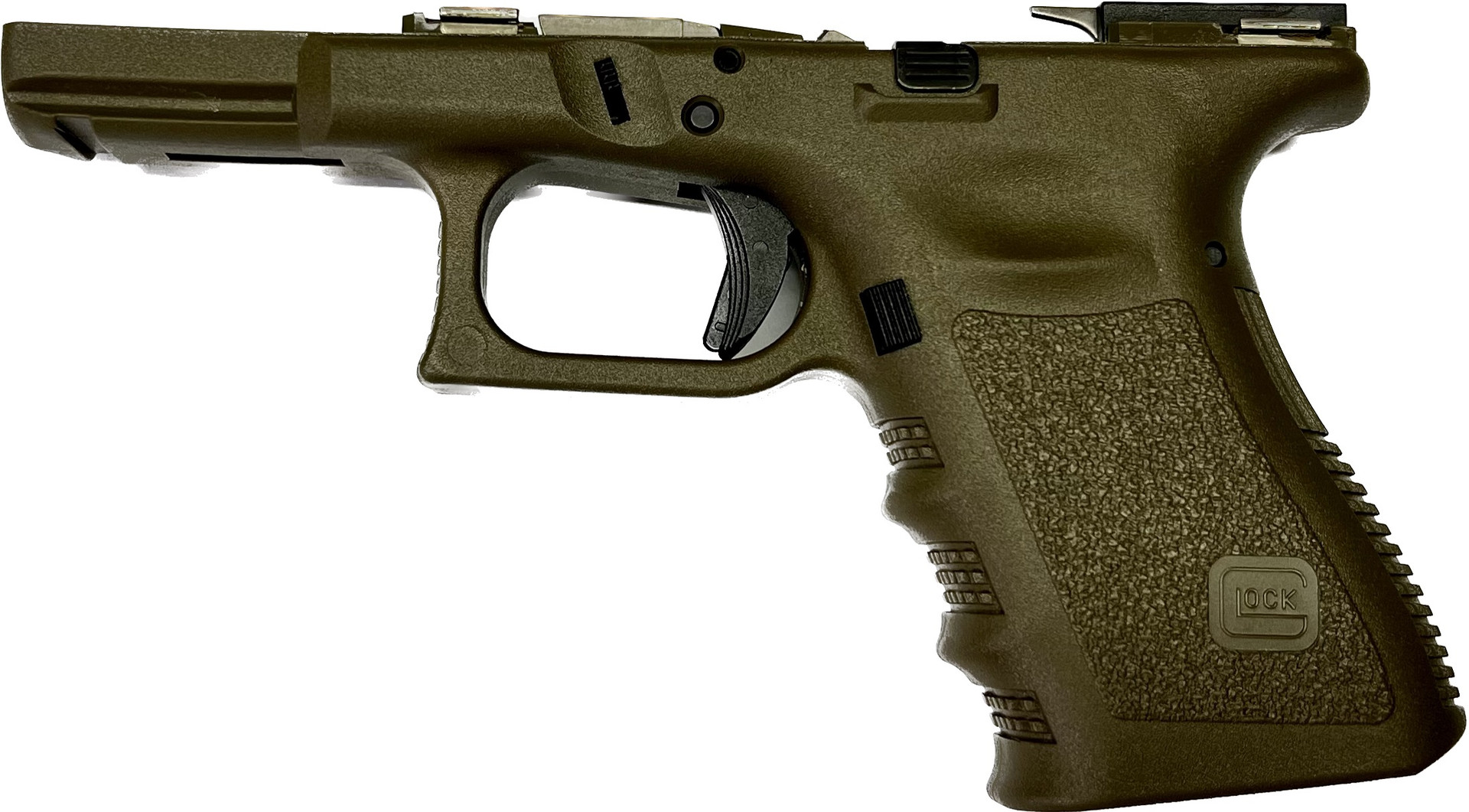G19 / 9mm Gen 3 OD GREEN Complete Frame / Lower - Lucas Tactical LLC