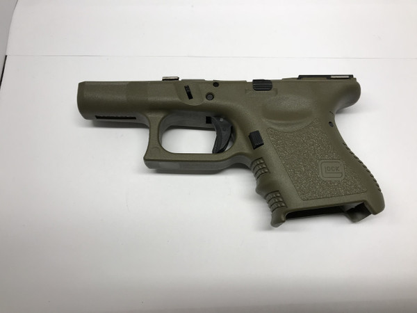 G26 / 9mm Gen 3 Complete Frame / Lower OD Green - Lucas Tactical LLC