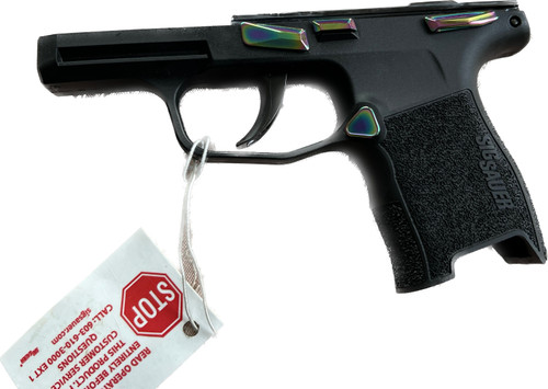 Sig P365 MS Complete Frame Manual Safety Rainbow Titanium - Lucas ...