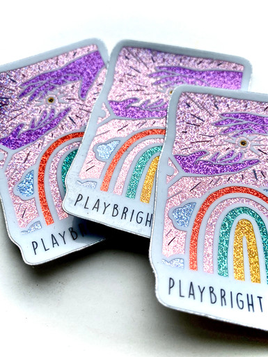Rainbow Connection Sticker - PlayBright Studio