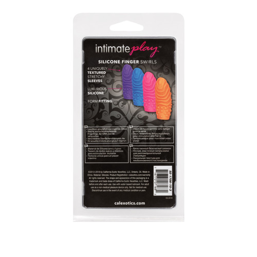 Intimate Play™ Silicone Finger Swirls