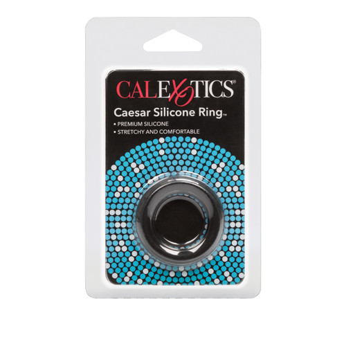 SE-1368-15-2 Caesar Silicone Ring™ - Black