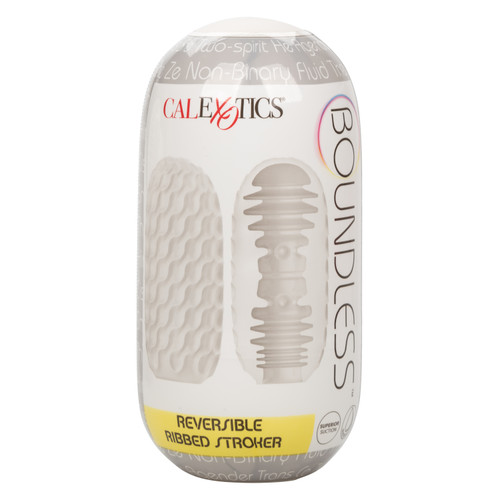 Boundless™ Reversible Ribbed Stroker - CalExotics