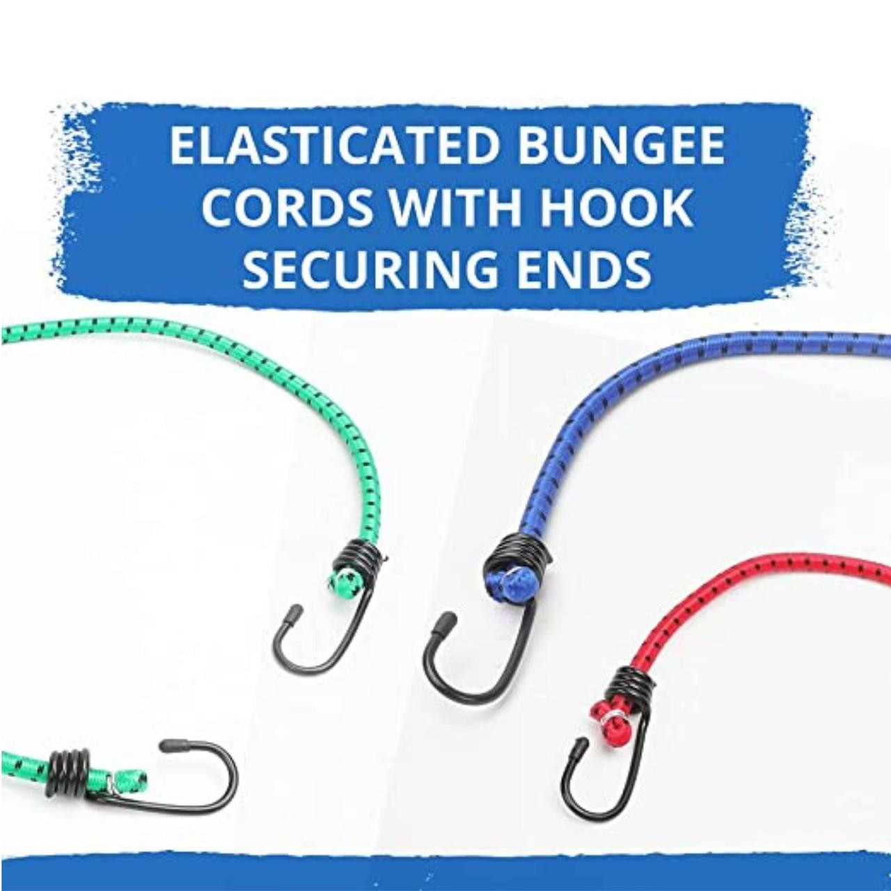 Tried + Tested Assorted Bungee Cord Set (24 Pieces) | TT199