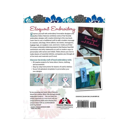 Embroidery Lettering Workbook