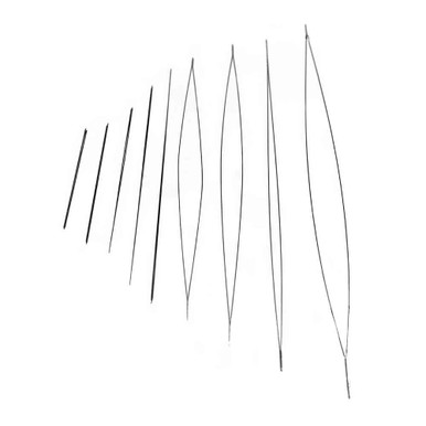 9 Piece Large Eye Beading Needle Set