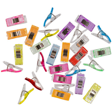 100-Pack Multi-Color Sewing Clips
