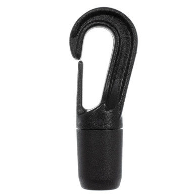 Black Locking Cord End Hooks