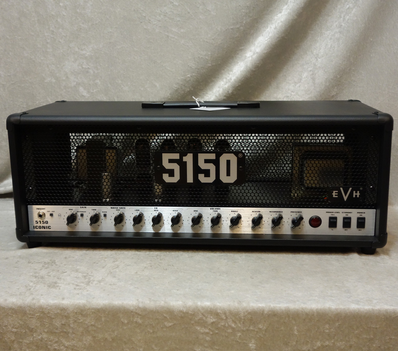 PRE-ORDER! EVH 5150 Iconic Series 80W BLOCK Head in black - Capitol Guitars