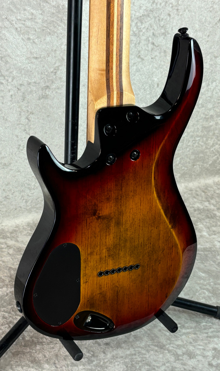 Kiesel A2 7 seven string electric guitar in sunburst finish with gigbag ...