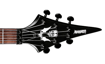 DEAN GUITARS - DOYLE VON FRANKENSTEIN / THE MISFITS \ ANNIHILATOR X / BLACK SATIN