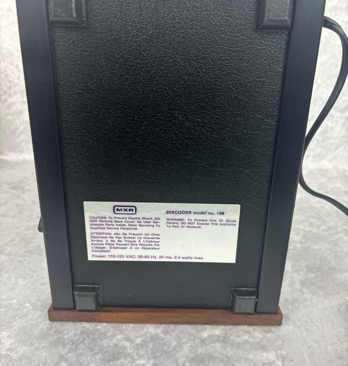 New old stock MXR Discoder Model 156 with box and extras - Capitol Guitars