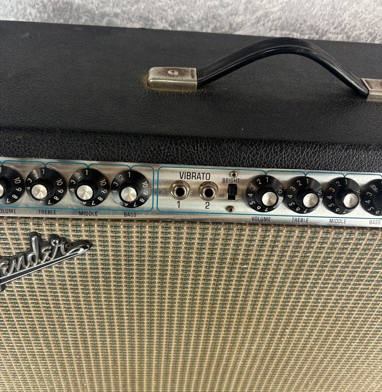 Vintage 1973 Fender Twin Reverb all tube 2x12 combo amp - Capitol Guitars