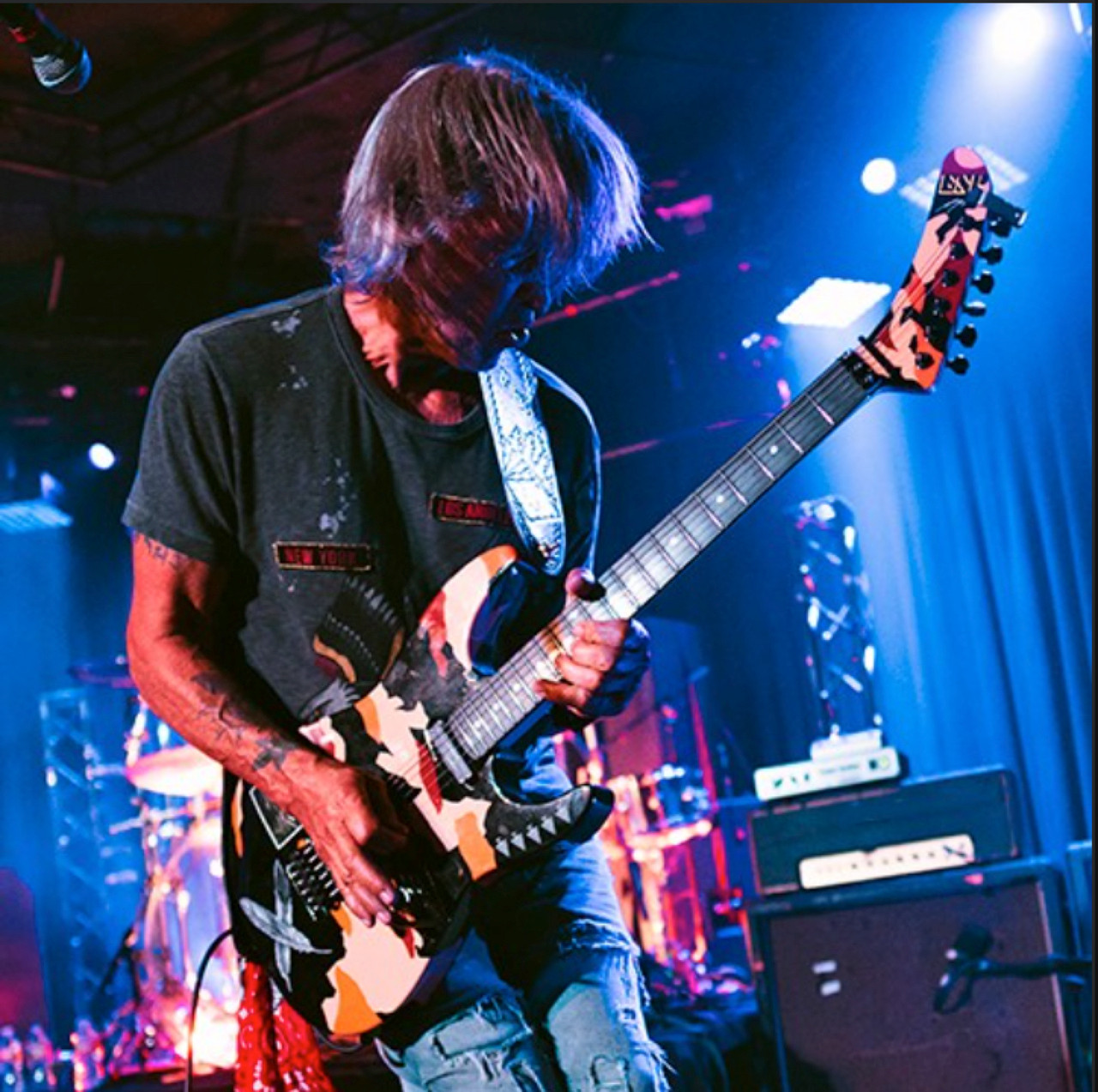 LH PRE-ORDER! 2025 ESP GEORGE LYNCH DESERT EAGLE KAMIKAZE **LEFT HANDED ...