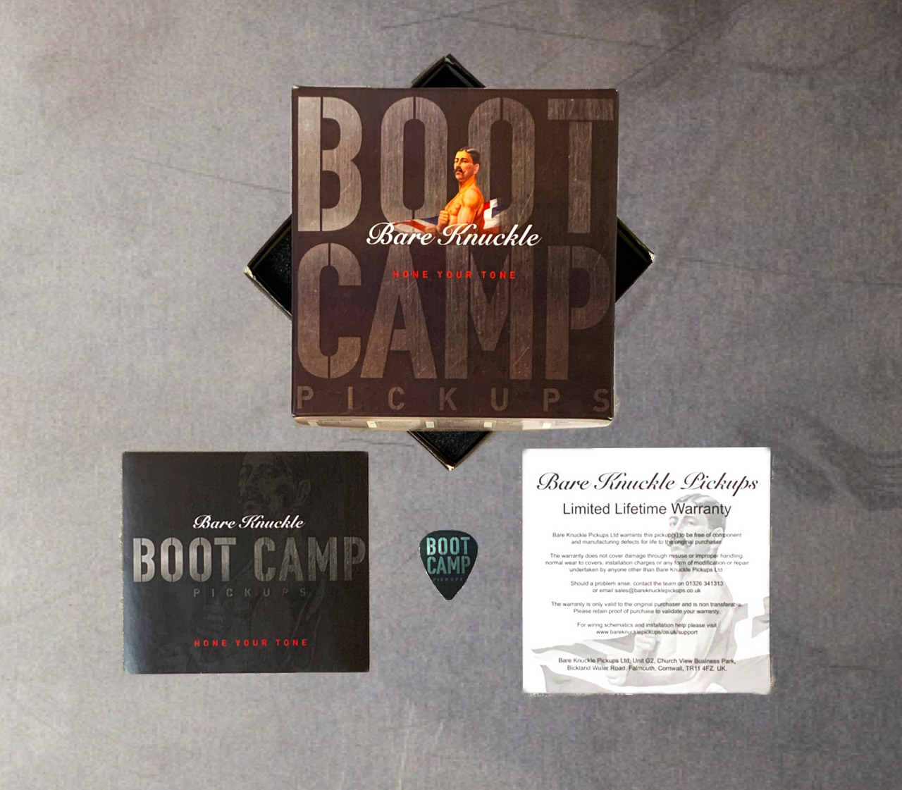 Bare Knuckle Boot Camp True Grit single coil Strat pickup with white cover