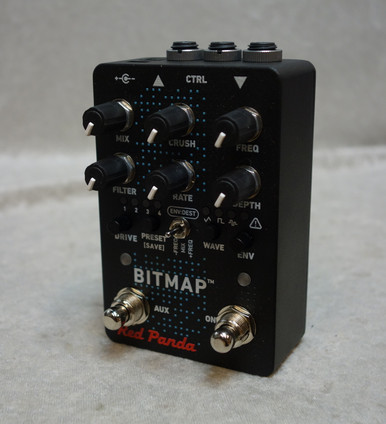 RED PANDA BITMAP 2 BITCRUSHER / REDUCTION MODULATION PEDAL - Capitol ...