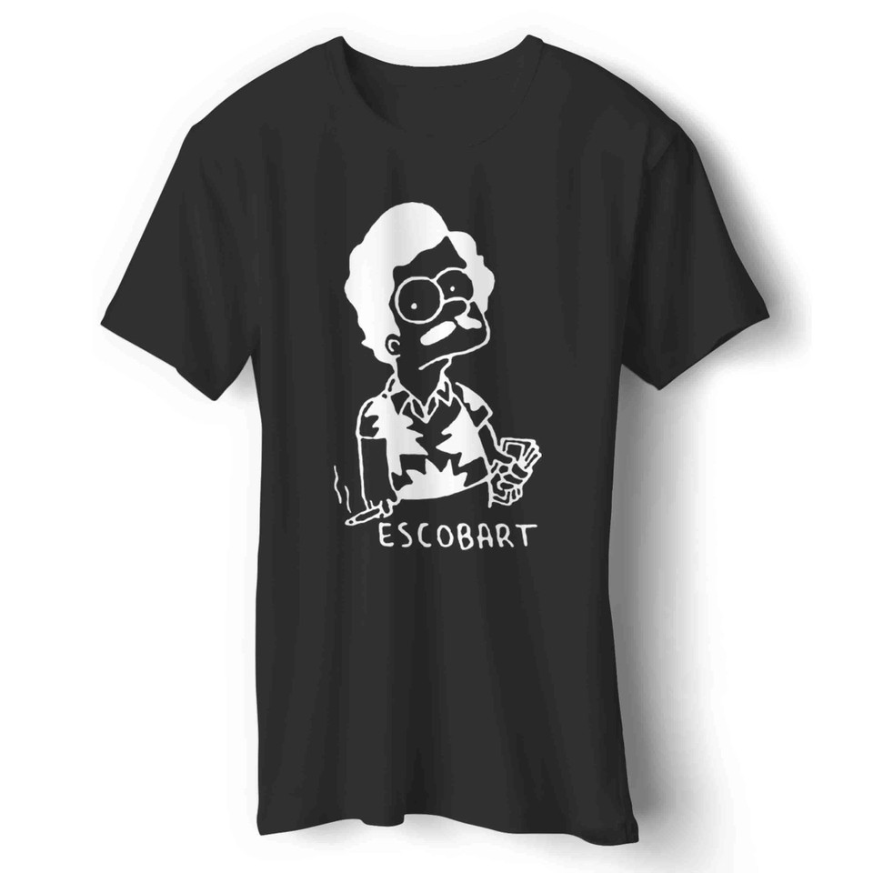 Bart Simpson As Escobart The Simpsons Pablo Escobar Man's T-Shirt