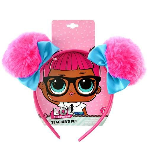LOL Surprise! Teachers Pet Pink Double Pom Headband - Curious Bazaar