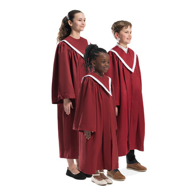 Children's Choir Robes in 5 colors - send for a fabric sample today