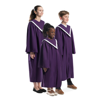 Children's Choir Robes in 5 colors - send for a fabric sample today