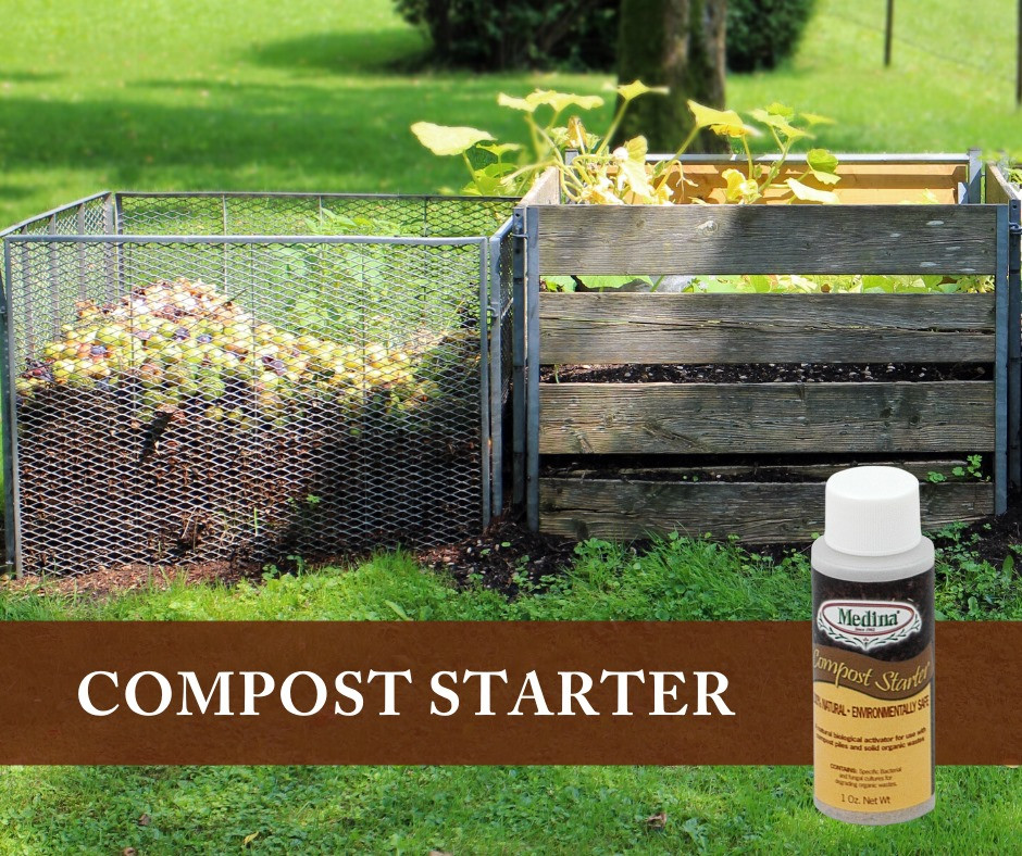 Medina Compost Starter 4 oz. - AG Organics