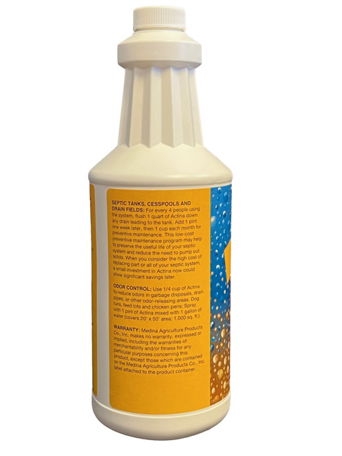 Medina Actina Septic Tank Activator - AG Organics