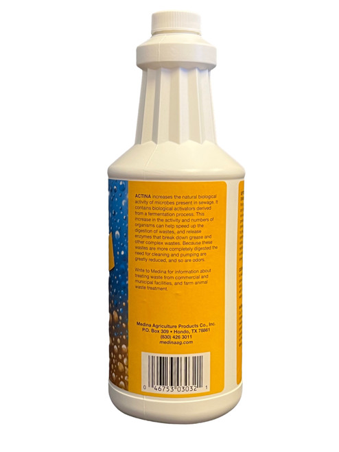 Medina Actina Septic Tank Activator - AG Organics