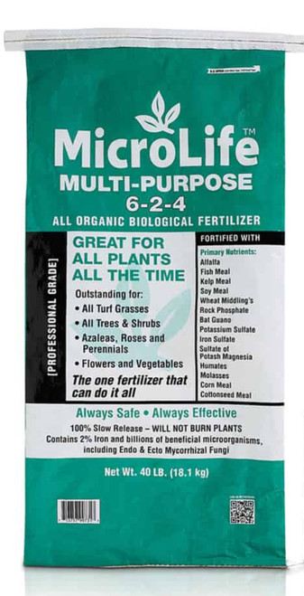 MicroLife Multi-Purpose 6-2-4 All Organic Biological Fertilizer - AG ...