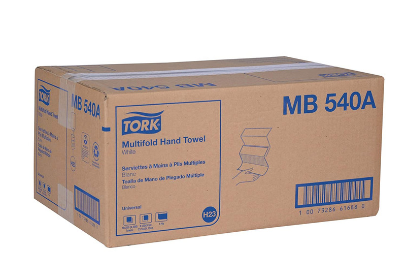 Tork Universal MB540A Multifold Paper Hand Towel - Never Wash A Dish