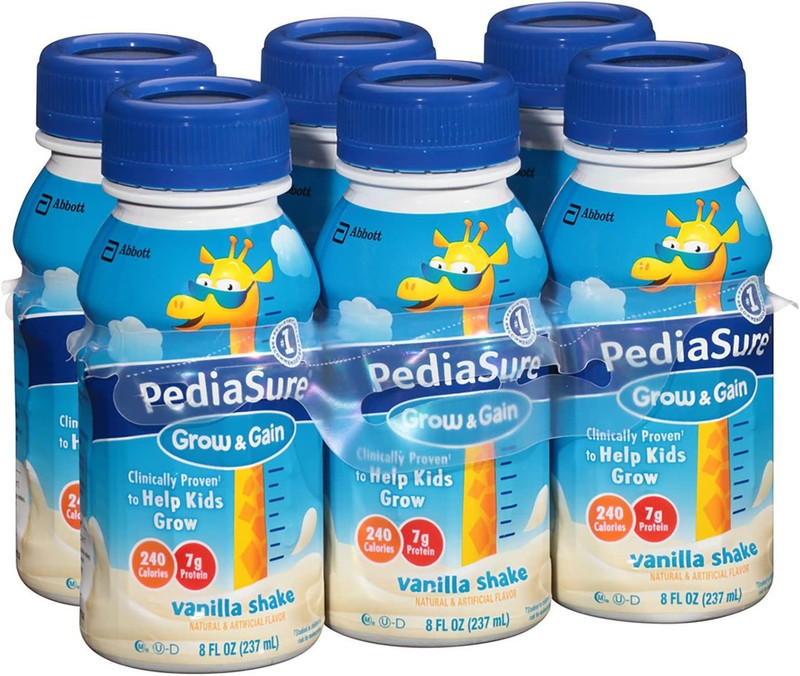 PediaSure Vanilla Shake - 8 oz. bottles - 24 pk. - Never Wash A Dish