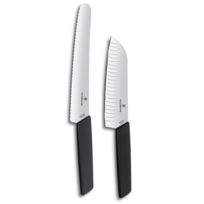 Victorinox 2-Piece Kitchen Set (7 in. Santoku, 8.5 in. Bread) - Never ...