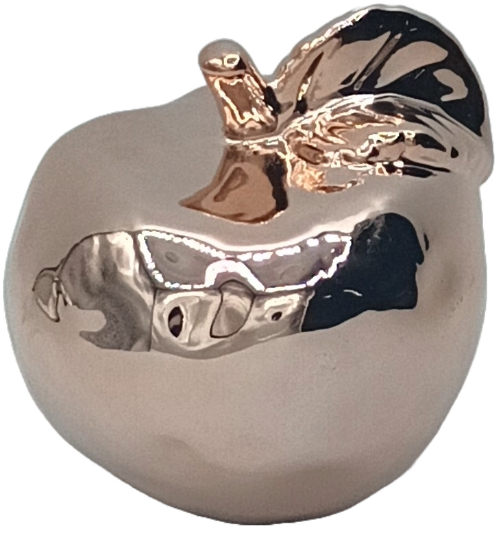 Small Rose Gold Apple Centerpiece - Never Wash A Dish