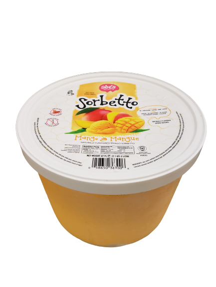 Abe's Mango Sorbetto, 2l - Never Wash A Dish