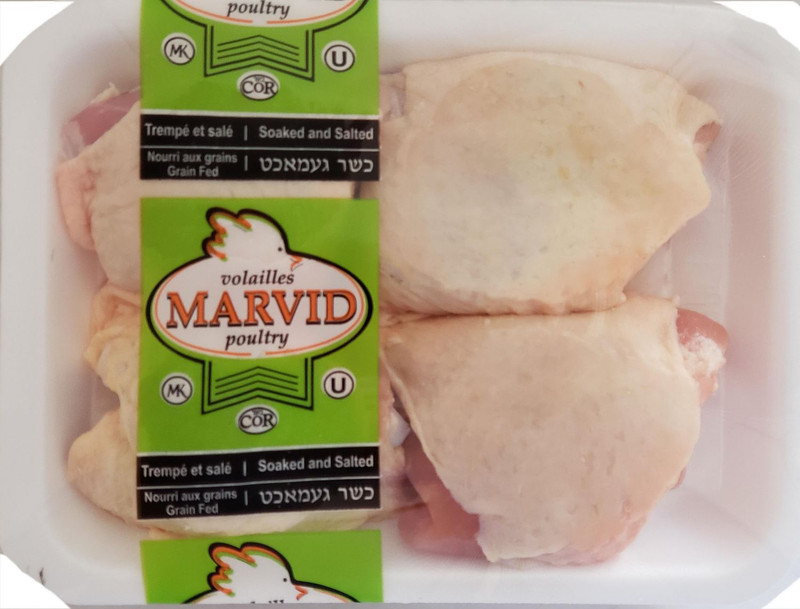 Marvid Lubavitch Chicken Bottoms - Never Wash A Dish