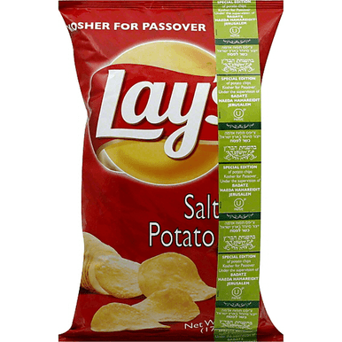 Lays Salted Potato Chips, 170g - Never Wash A Dish