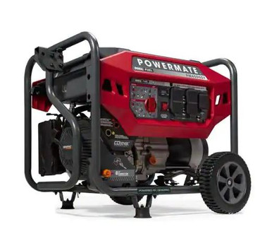 PM4500DF 3600-Watt Recoil Start Gasoline/Propane Dual Fuel Portable ...