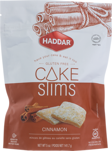 Haddar Cinnamon Cake Slims - Never Wash A Dish