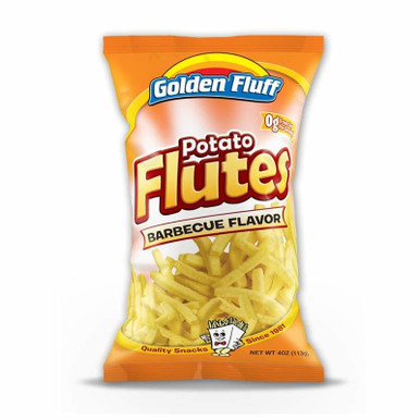 Golden Fluff BBQ Potato Flutes, 113 g - Never Wash A Dish