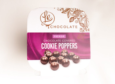 Le Chocolate Chocolate Covered Cookie Poppers Value Pack - Never Wash A ...