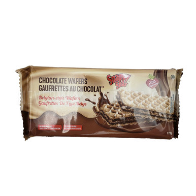 Snappy Snax Belgian Chocolate Wafers, 175g - Never Wash A Dish